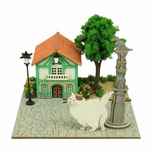 Plastic model Model Studio Ghibli Mini The Cat Returns Muta to Cat ...