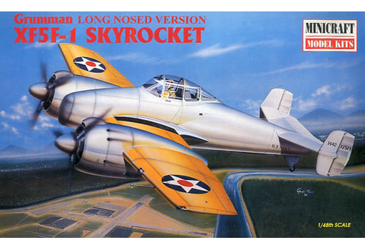 Plastic model 1/48 Grumman XF5F-1 SKYROCKET LONG NOSED VERSION [11628 ...