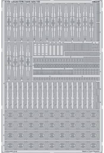 Plastic model 1/32 lancaster B Mk. I bomb rack HK Model Etching Part ...