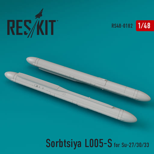 Plastic model 1/48 Sorrubizai L005-S ECM Pod for Su-27/30/33 2 Pieces ...