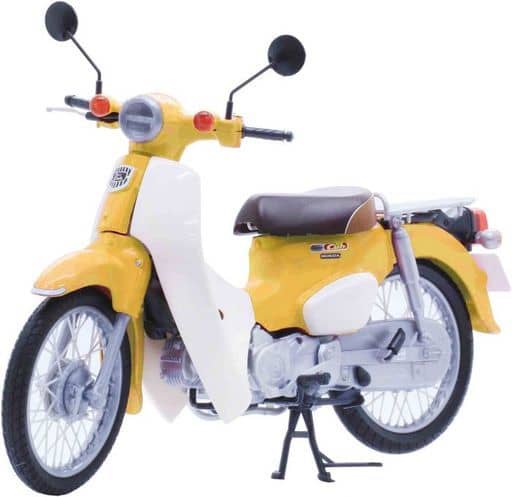 Plastic model 1/12 Honda Super Cub 110 (Pearl Flash Yellow) "NEXT ...