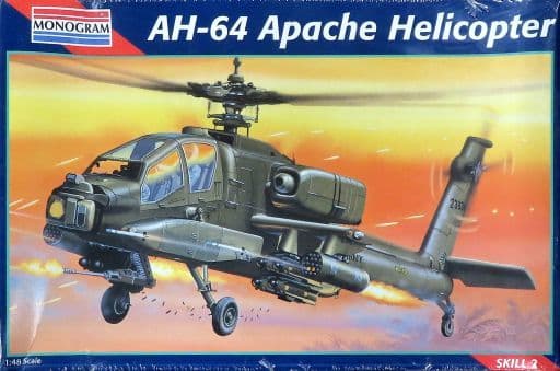 Plastic model 1/48 AH-64 APACHE ATTACK CHOPPER [5443] | Toy Hobby ...