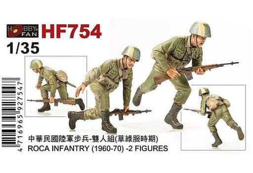 Plastic model 1/35 Chinese Army Infantry 1960-70 2-Piece Resin Cast Kit ...