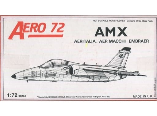 1/72 AMX AERITALIA AERMACCHI EMBRAER -AMX Arena Aermacchi Embraer ...