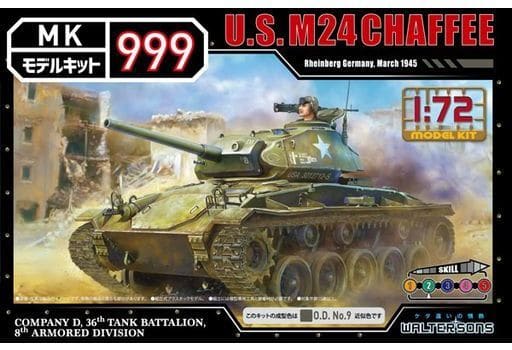 Plastic model 1/72 United States Army Light Tank M24 Charpy "Model Kit ...