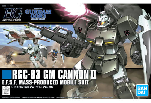 Plastic model 1/144 HGUC RGC-83 Jim Cannon II 「 MOBILE SUIT GUNDAM 0083 STARDUST MEMORY ...