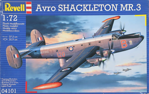 Plastic model 1/72 Avro SHACKLETON MR.3 [04101] | Toy Hobby | Suruga-ya.com