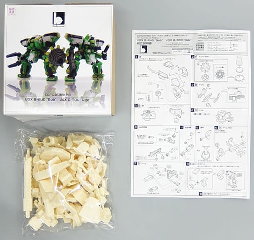Plastic model VOX B-240 "Bob" & VOX A-300 "Age" 「 CYBER TROOPERS ...