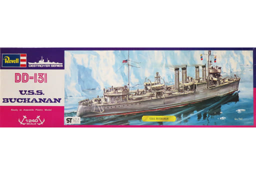 1/240 DD-131 U.S. S BUCHANAN "DESTROYER SERIES" [H-355] | Toy Hobby ...