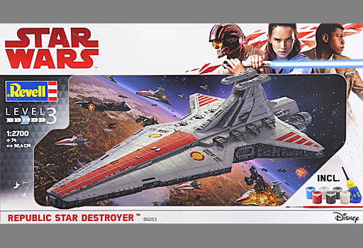 1/2700 REPUBLIC STAR DESTROYER "STAR WARS" [06053] | Toy Hobby | Suruga ...
