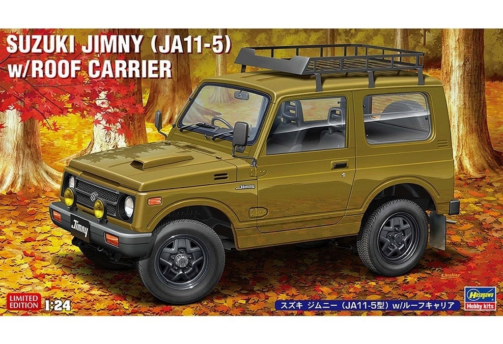 1/24 Suzuki Jimny (JA11-5 type) w / Roof carrier [20606] | Toy Hobby | Suruga-ya.com