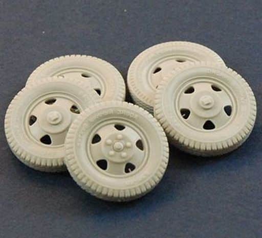 Plastic model 1/35 Russo-AA Tire Wheel (Omsuki Co., Ltd.) Detail-Up ...
