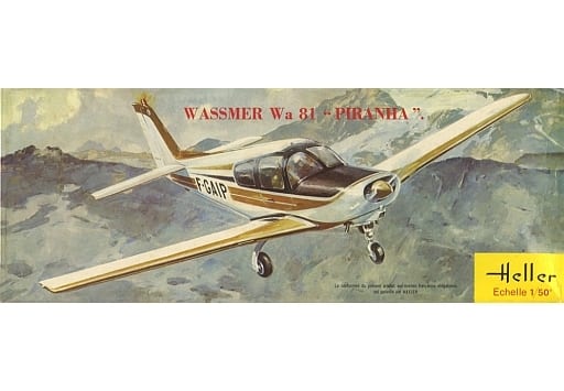 Plastic model 1/50 WASSMER Wa 81 "PIRANHA" [296] | Toy Hobby | Suruga-ya.com