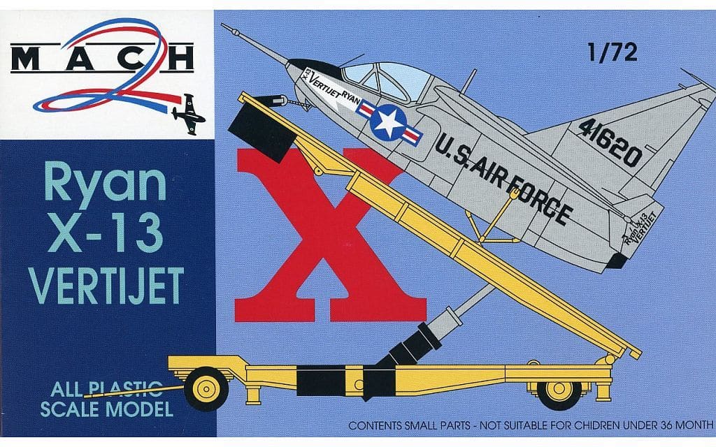 Plastic model 1/72 Ryan X-13 VERTIJET - Ryan X-13 Bertie Jet - | Toy ...
