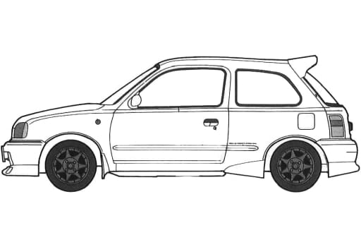 1/24 March (K11) NISMO "Inch Up Series No. 295" [047362] | Toy Hobby ...