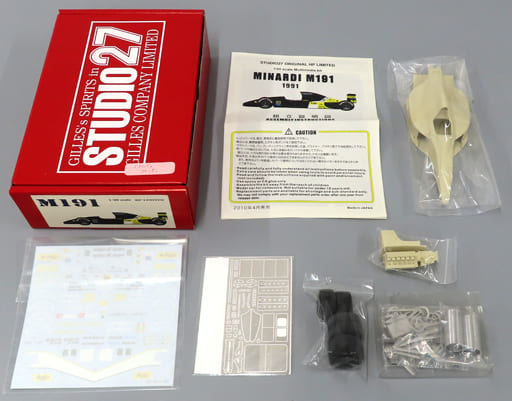 1/20 MINARDI M191 1991 Garage Kit | Toy Hobby | Suruga-ya.com