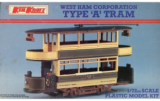 1/72 WEST HAM CORPORATION TYPE 'A' TRAM [K307] | Toy Hobby | Suruga-ya.com