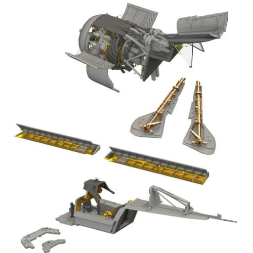 1/48 Fw190A-7 Big Thin Parts Set (for Eduardo) "BIG ED Series" Detail ...