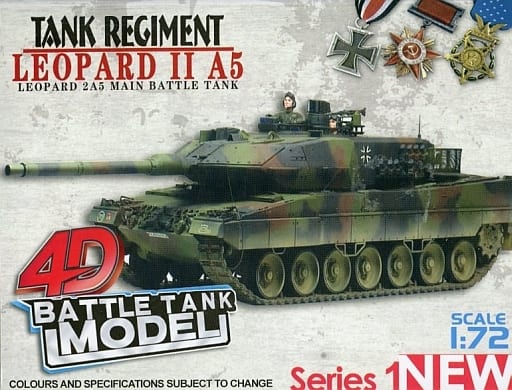 1/72 LEOPARD II A5 "4D BATTLE TANK MODEL" [206-812] | Toy Hobby ...