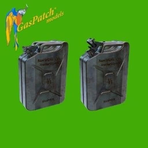 1/35 ww. II German Fuel Can for SS (Lid Open / Closed x 6 Each) Detail ...