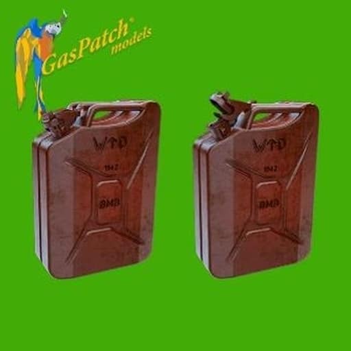 1/35 ww. II British Fuel Can 1942 Model (Lid Open / Closed x 6 Each ...