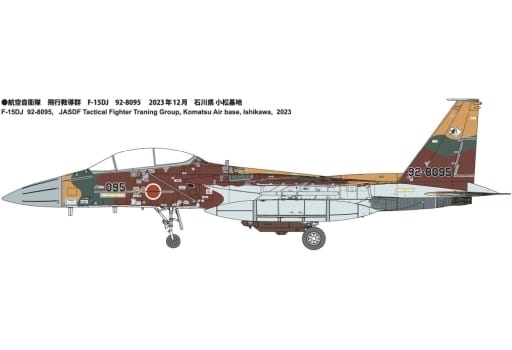 1/72 Japan Air Self-Defense Force F-15DJ Ag lessor (No. 095 Brown ...
