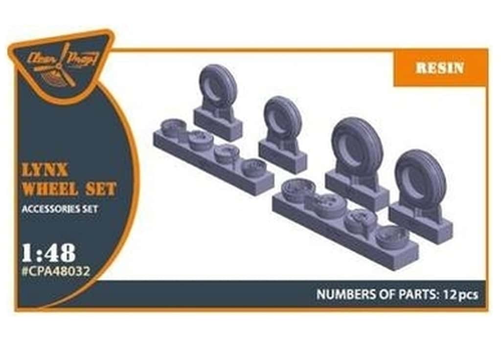 1/48 Agusta Westland Links Wheels Detailed Up Parts [CPUA48032] | Toy ...