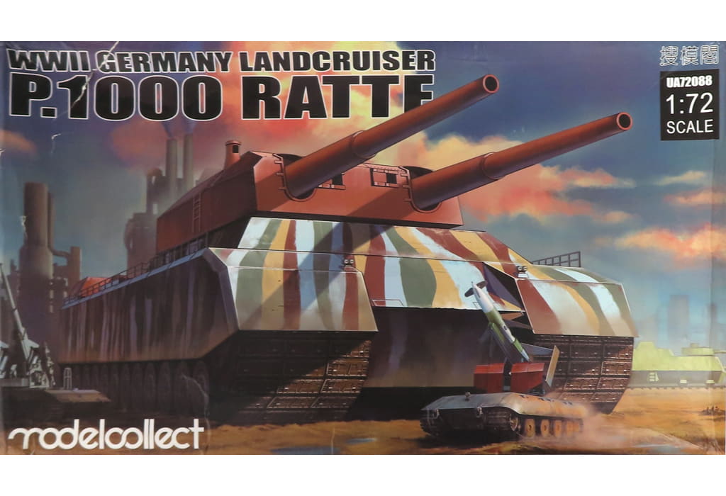Plastic model [Box broken] 1/72 German cruiser P. 1000 Rate [MODUA72088 ...