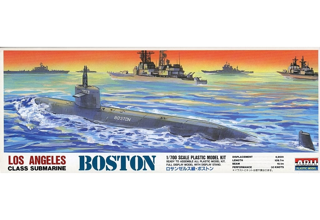 1/700 Los Angeles Class Boston Series No. 5 [A645] | Toy Hobby | Suruga ...