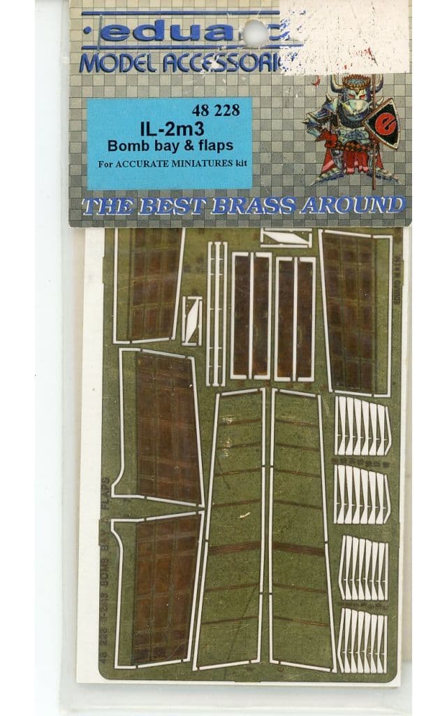 1/48 IL-2m3 Bomb bay & flaps Etched Parts [48-228] | Toy Hobby | Suruga ...