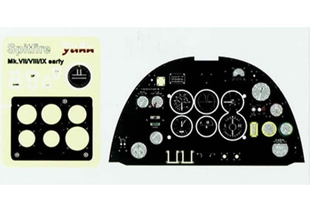 1/24 Spitfire Mk. IX Initial / VII/VIII / Colored Instrument Panel ...