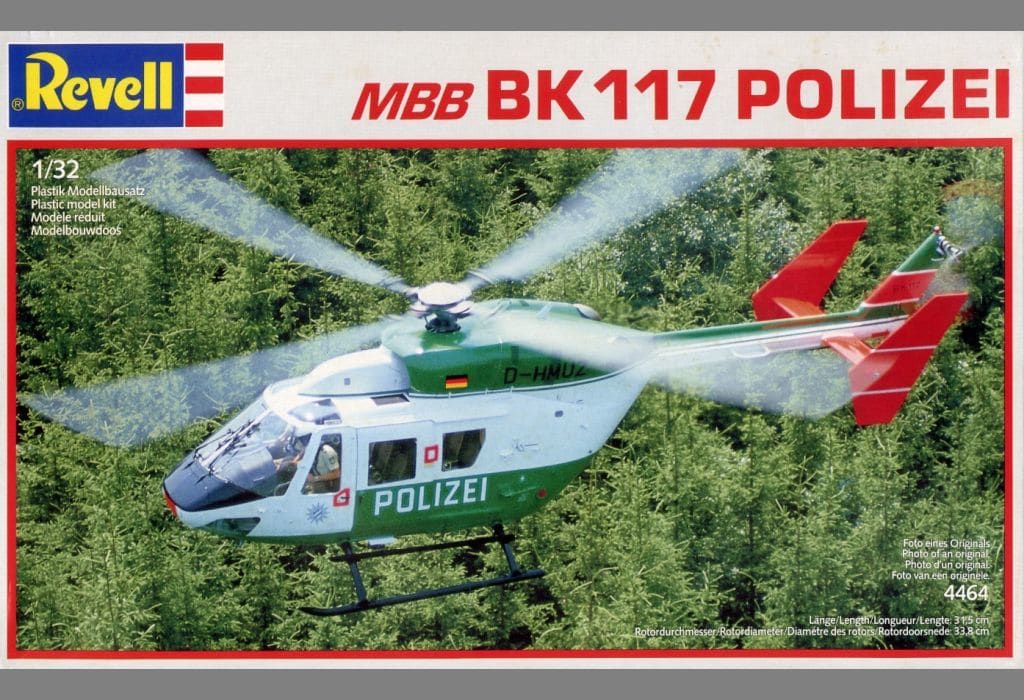 プラモデル 1/32 MBB BK 117 POLIZEI [4464] | Toy Hobby | Suruga-ya.com