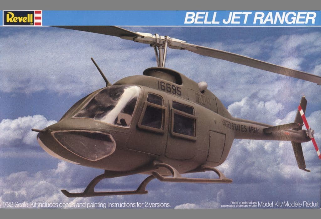 1/32 BELL JET RANGER [4232] | Toy Hobby | Suruga-ya.com