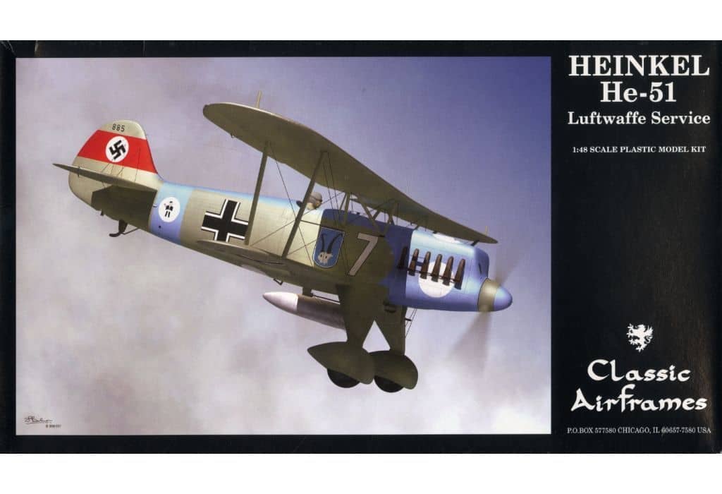 1/48 HEINKEL He-51 Luftwaffe Service [4143] | Toy Hobby | Suruga-ya.com