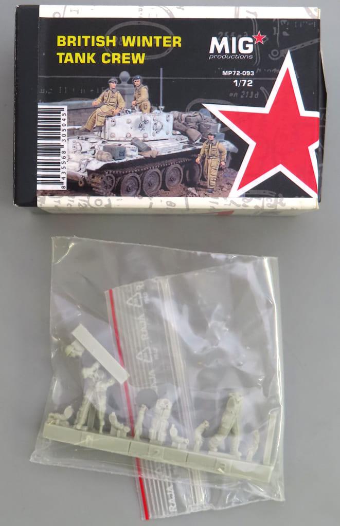 プラモデル 1/72 BRITISH WINTER TANK CREW [MP72-093] | Toy Hobby | Suruga-ya.com