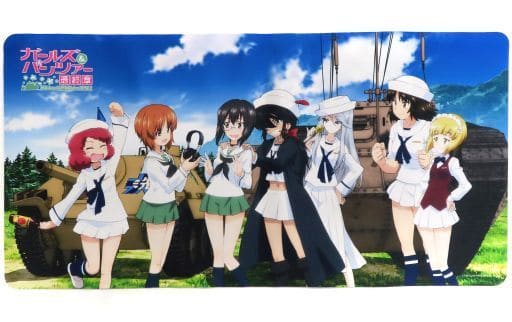 Kyara Rubber Mat Collection (Play Mat) GIRLS & PANZER Final Chapter ...