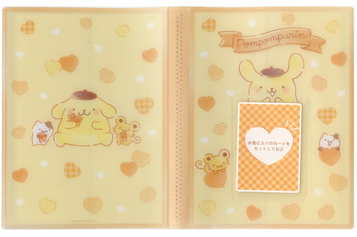 Enjoy idol Series Pompompurin Trading Card Pocket Album "Sanrio ...