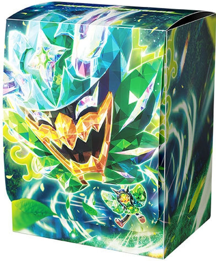 Pokemon Trading Card Game Deck Case Terrace Taru Ogon Midori no Men ...