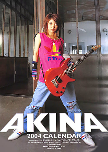 AKINA Fiscal 2004 wall calendar | Goods / Accessories | Suruga-ya.com