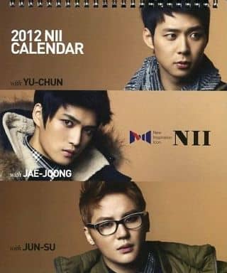 JYJ×NII fiscal 2012 calendar | Goods / Accessories | Suruga-ya.com