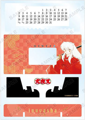 INUYASHA INUYASHA Desktop Acrylic Perpetual Calendar | Goods ...