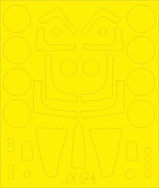 1/32 F-104C Mask Sheet for Itarelli [JX174] | Toy Hobby | Suruga-ya.com