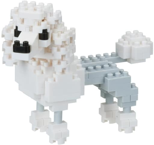 Nanoblock NBC _ 262 Dog Bleed Poodle | Toy Hobby | Suruga-ya.com