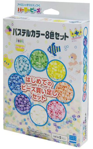 Perler Beads 80-54358 Pastel Color 8 Color Set | Toy Hobby | Suruga-ya.com