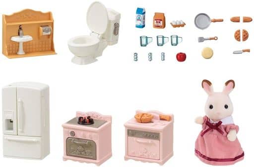 Full Play! Our first set of furnitures "Sylvanian Families" | Toy Hobby ...