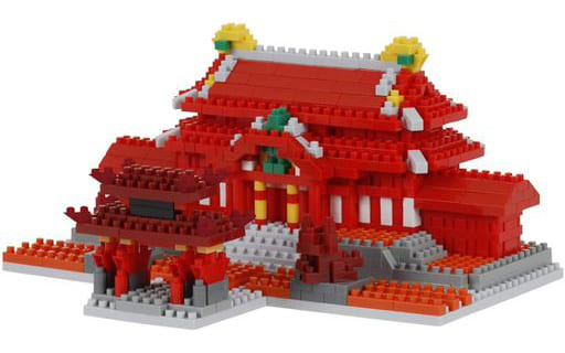 Nanoblock NBM _ 030 Shuri Castle | Toy Hobby | Suruga-ya.com