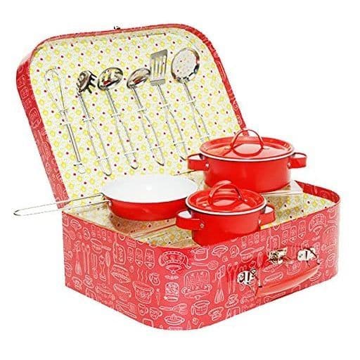Toy Vintage Kitchen Set red - Vintage Kitchen Set Red - | Toy Hobby ...