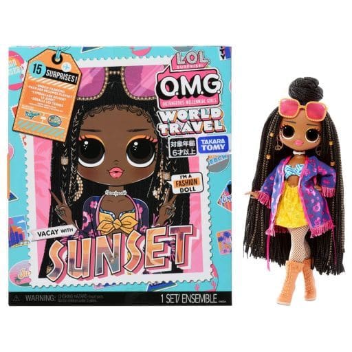 Toy L. O. L. Surprise! O. M. G. World Travel Sunset | Toy Hobby ...