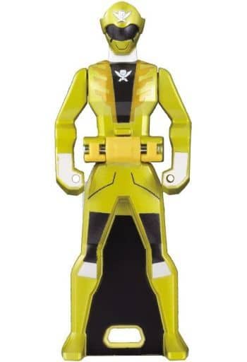 Toy [Single Item] Gokai Yellow / Great Power Ver. Ranger Key "KAIZOKU ...