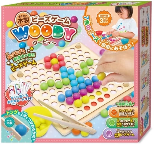 Wooden Beads Game WOOBY (ウービィー) | Toy Hobby | Suruga-ya.com